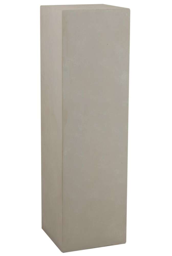 PILLAR RECTANGLE HIGH CLAY BEIGE LARGE | Borgramme.no